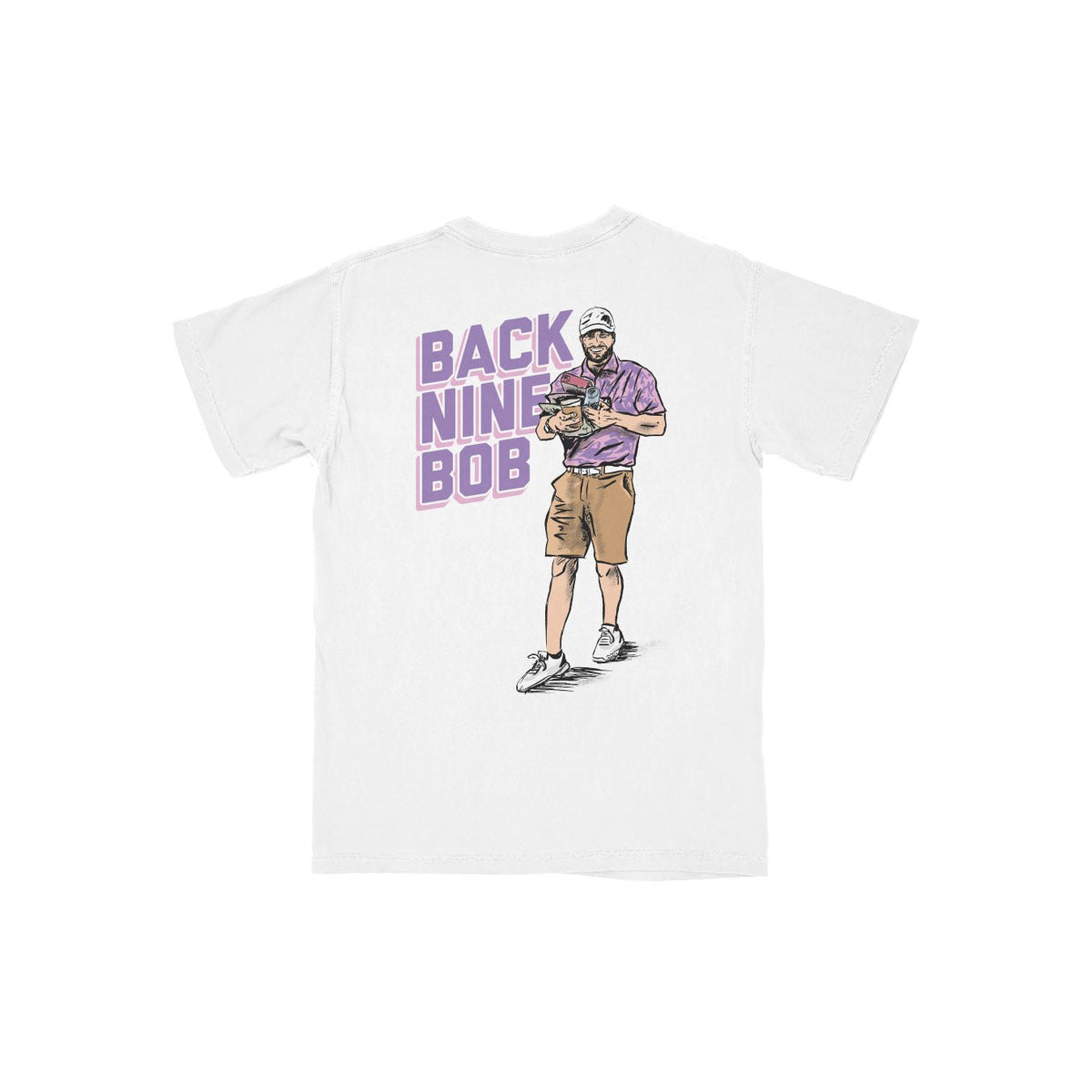 Back Nine Bob Pocket T Shirt | Breezy Golf