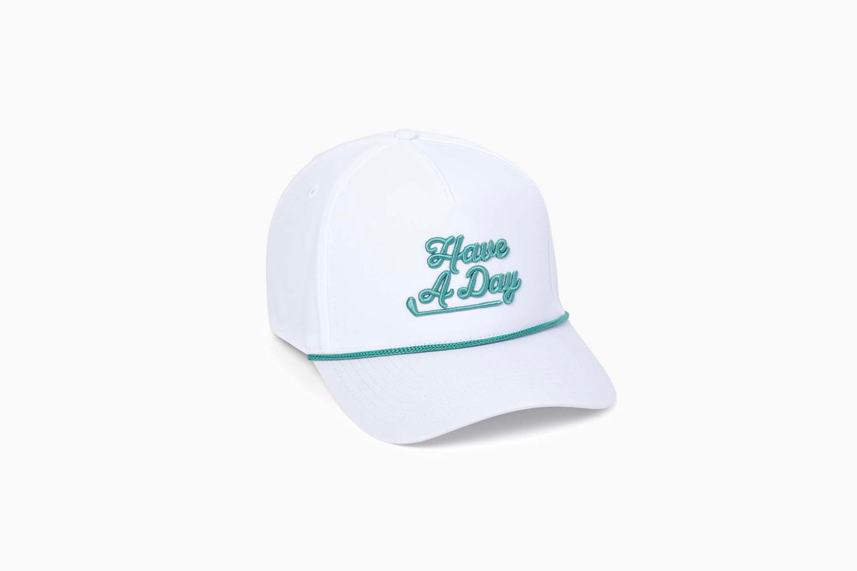 Have A Day Magnolia Green Rope Hat | Breezy Golf