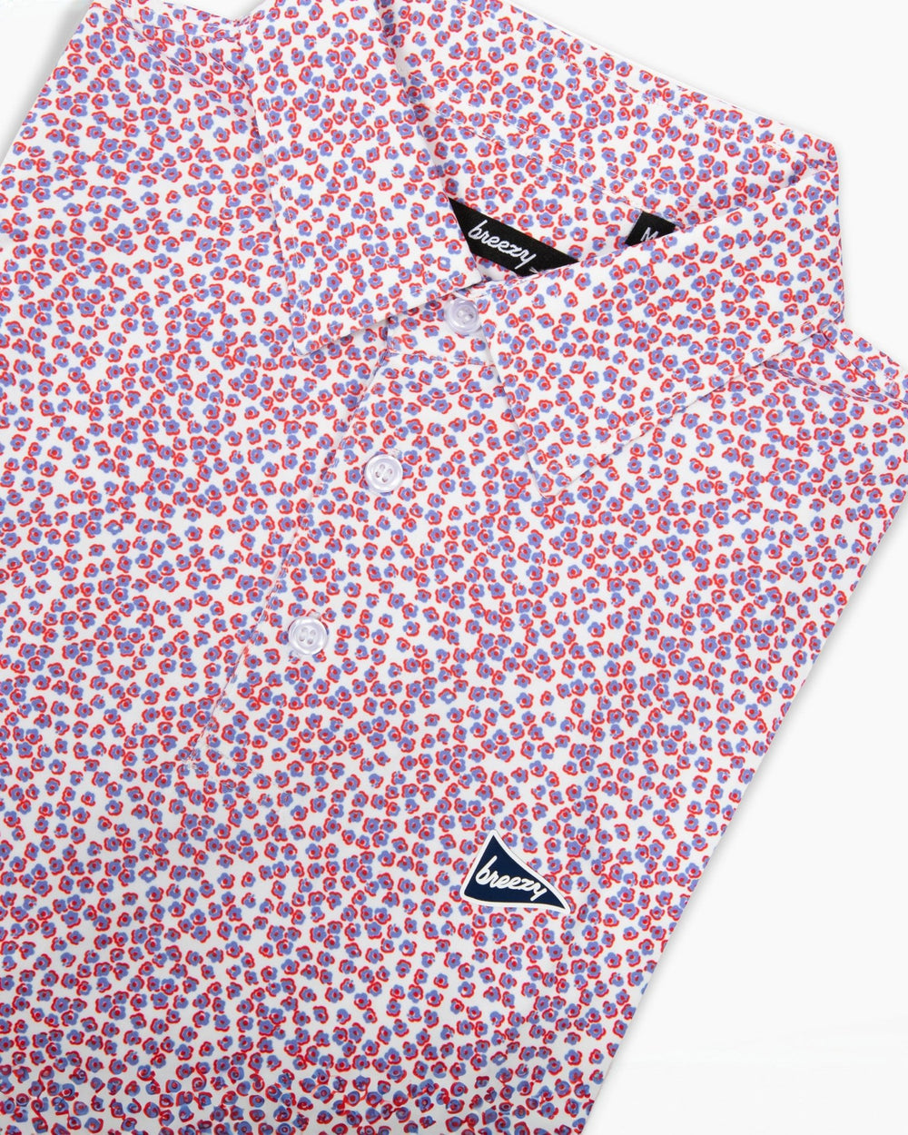 The Flower Petals Polo Shirt for Men | Floral | Breezy Golf
