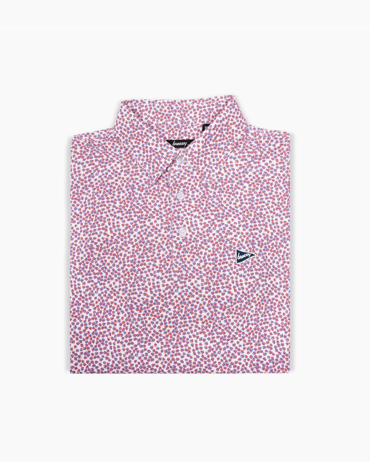 The Flower Petals Polo Shirt for Men | Floral | Breezy Golf