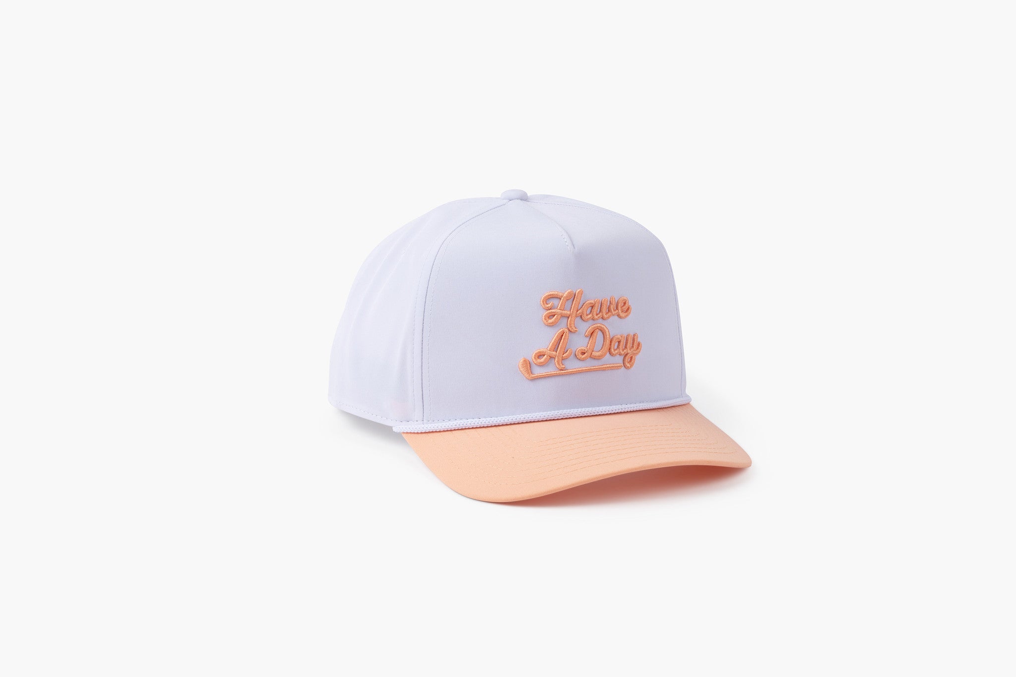 Have A Day White & Peach Rope Hat | Golf Apparel & Accessories | Rope ...